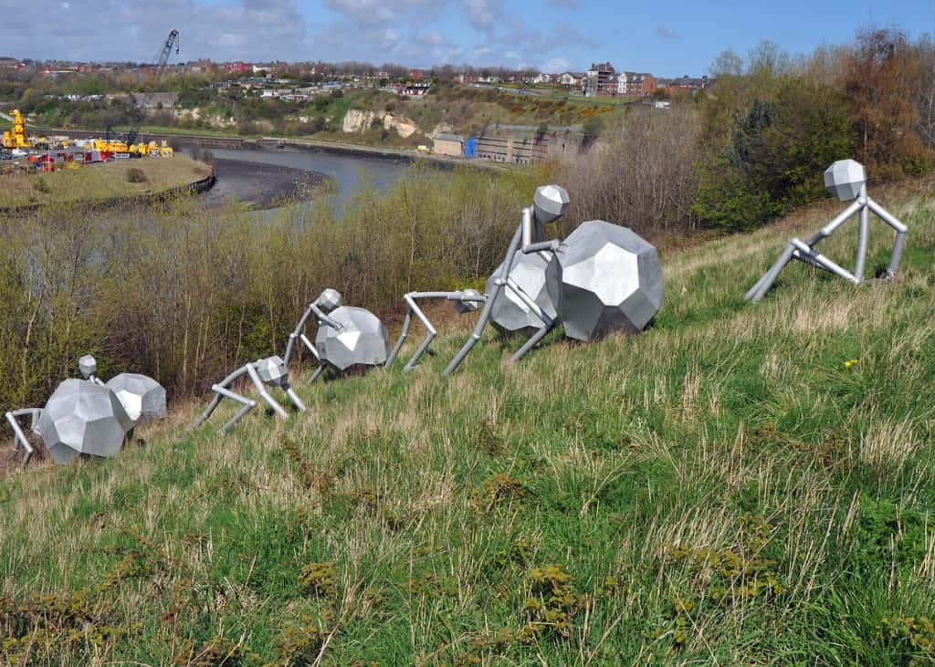 Riverside sculpture trail: west – Seagull City