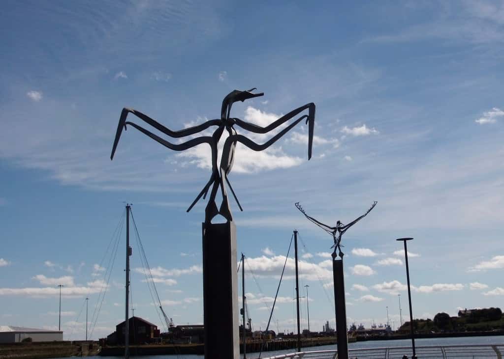 Riverside sculpture walk: east – Seagull City